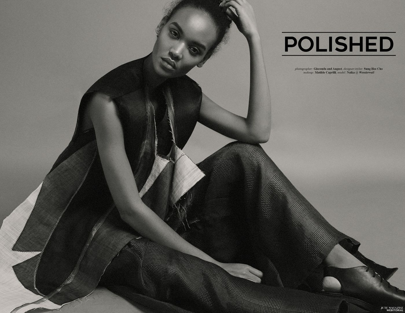 NAIKA POLISHED FASHION MAGAZINE - Anger Models